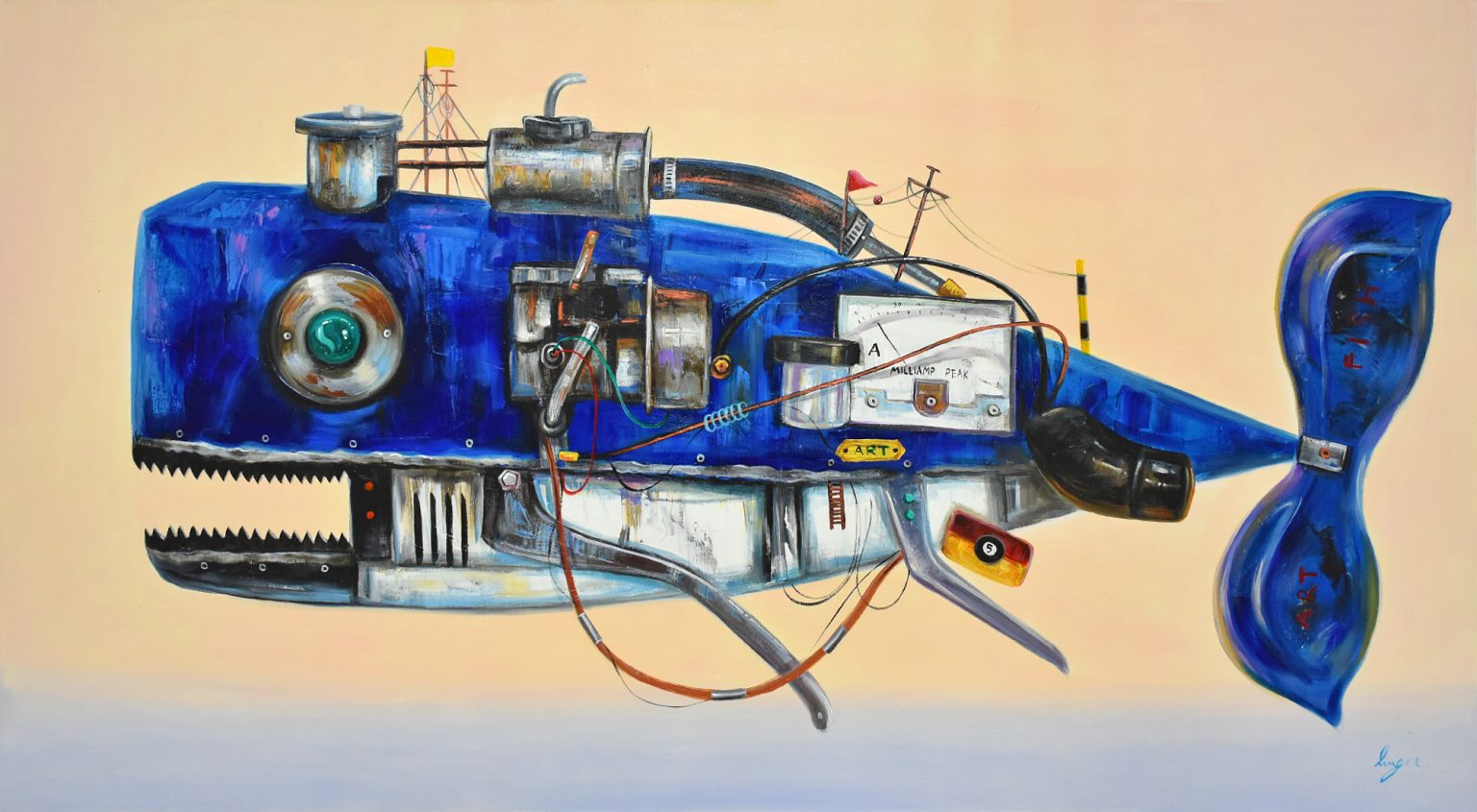 Mechanical Marines - Engine Tommy ｜ Art WeMe Contemporary Gallery