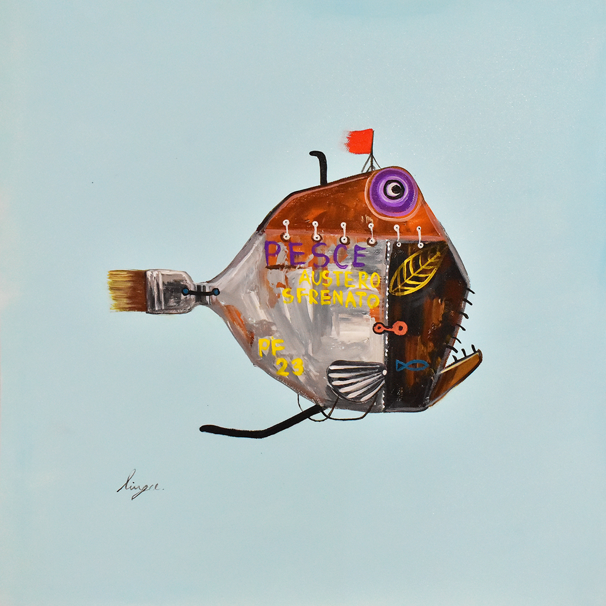 Mechanical Marines Mini #3 ｜ Art WeMe Contemporary Gallery